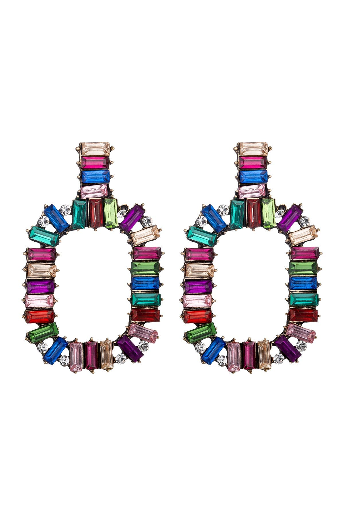 EYE CANDY LOS ANGELES Mackenzie Rainbow Drop Earrings | Nordstromrack