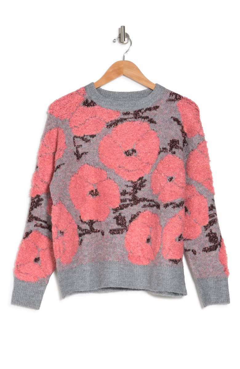 CLICHE 3D Cherry Blossom Pullover Sweater | Nordstromrack
