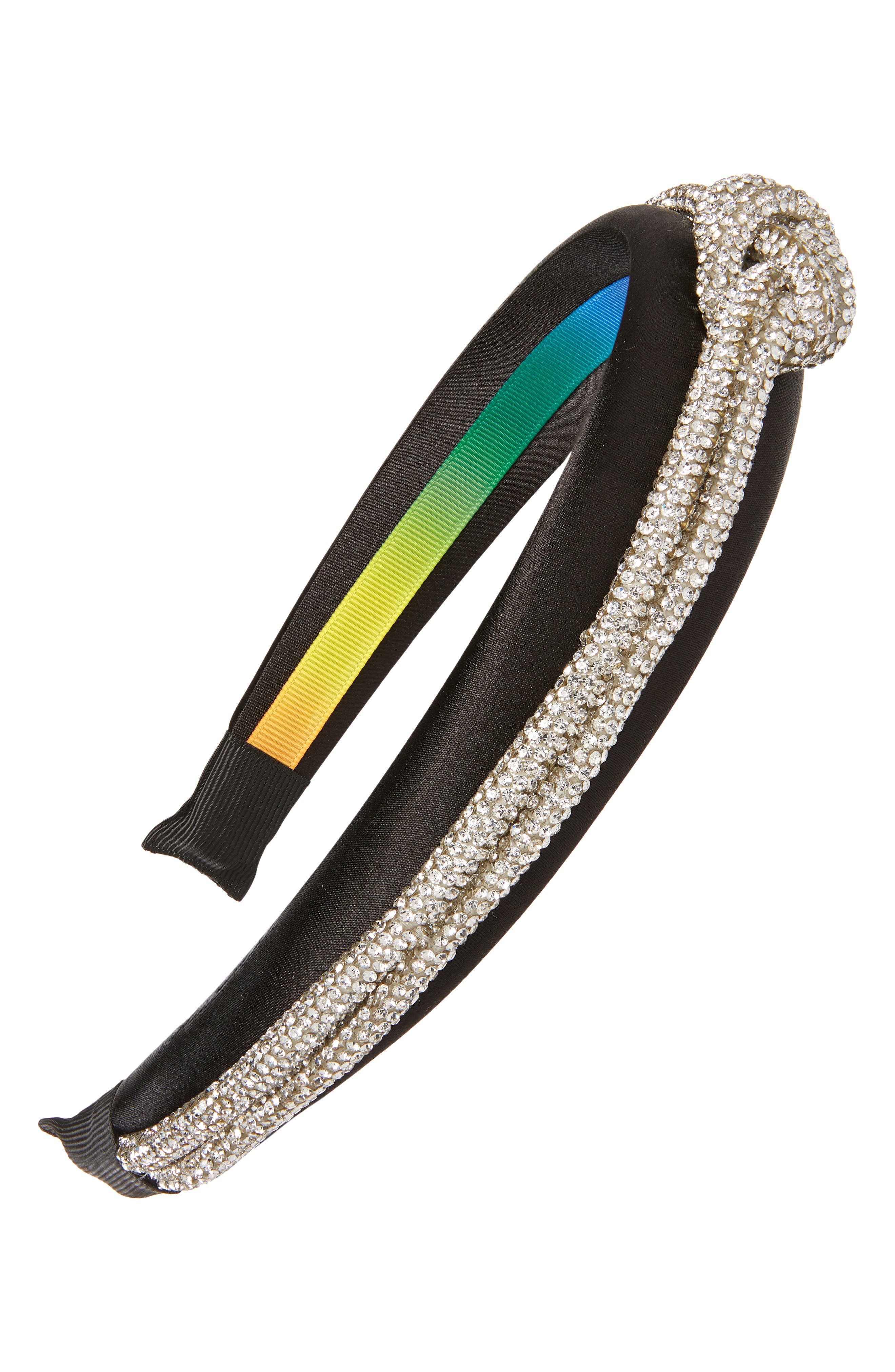 Kurt Geiger London Tubular Crystal Knot Headband | Nordstrom