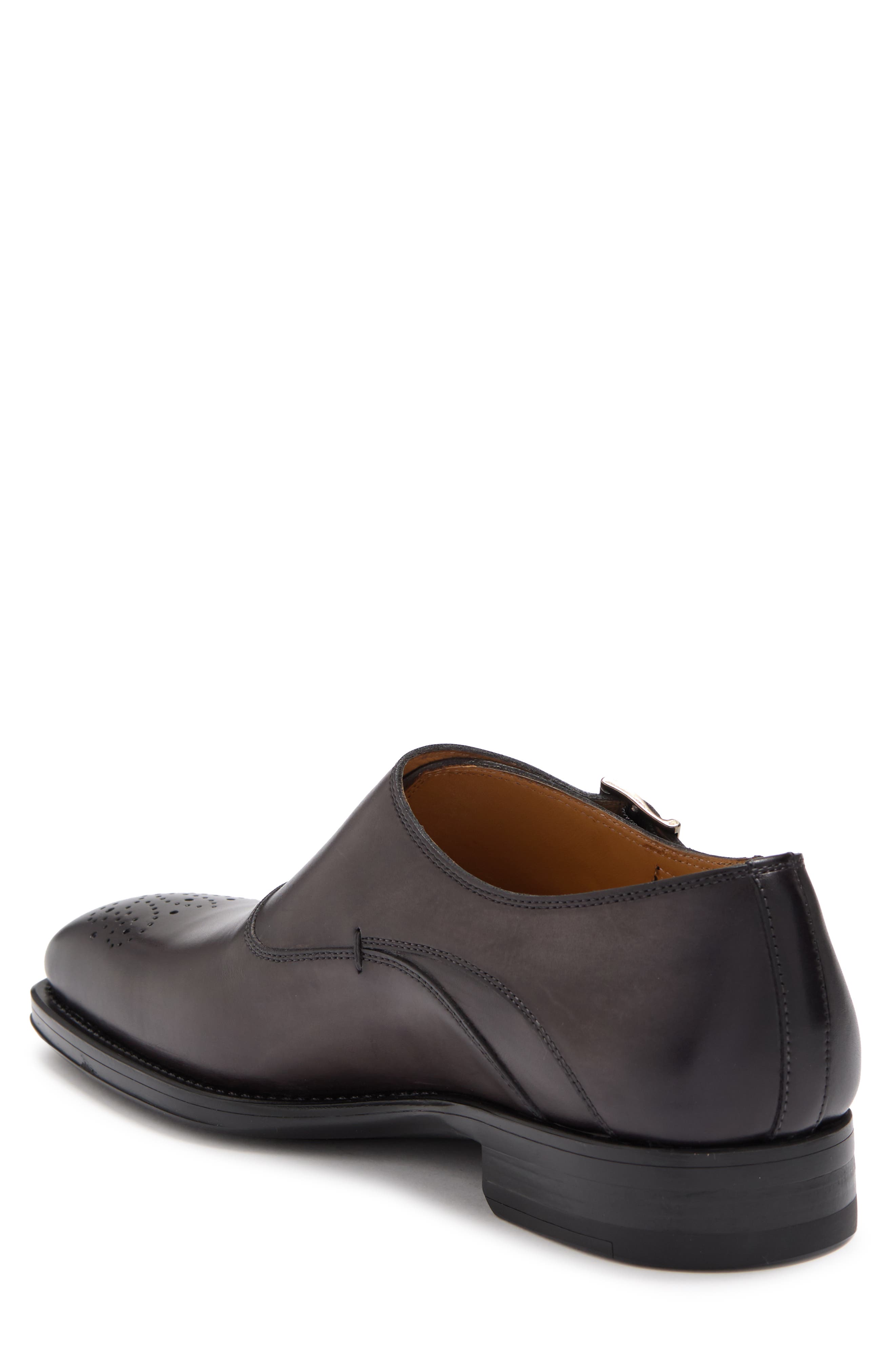 Magnanni Ress Monk Strap Leather Loafer (Men) | Nordstromrack