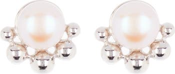 Anzie Bubbling Brook 8mm Freshwater Pearl Dew Drop Stud Earrings | Nordstromrack