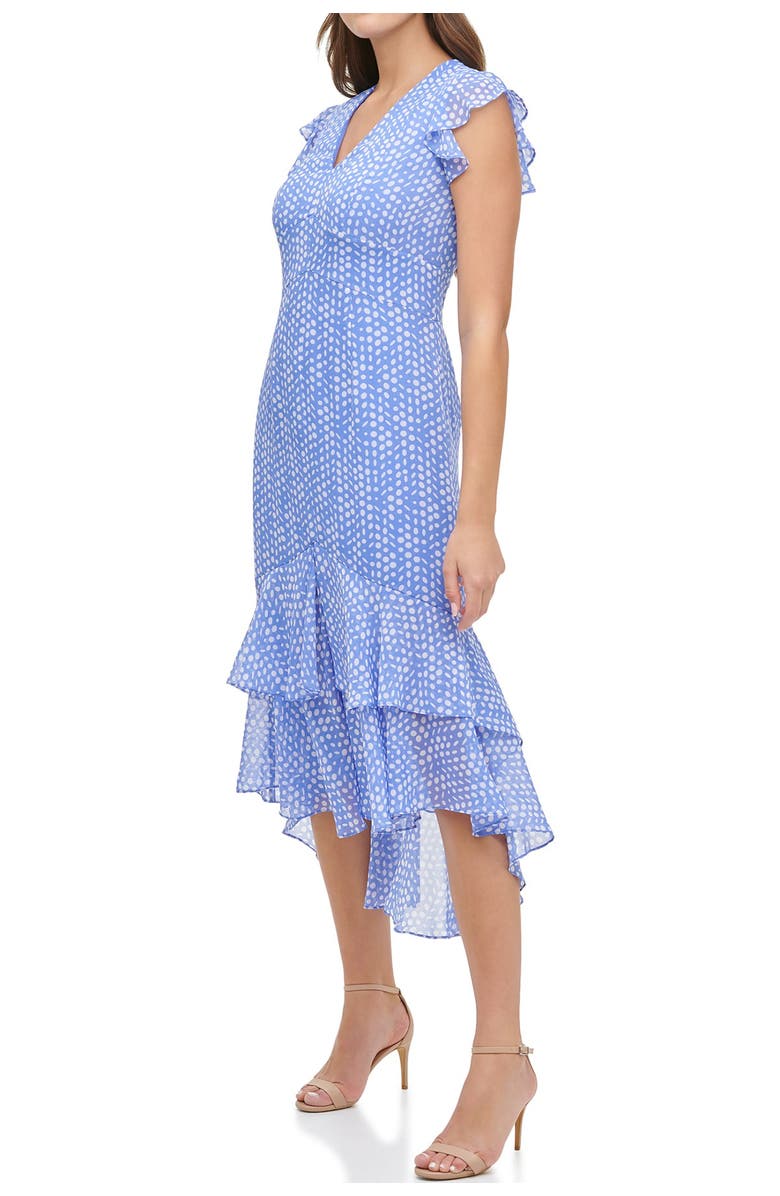 Tommy Hilfiger Ruffle Cap Sleeve High/Low Dress | Nordstromrack