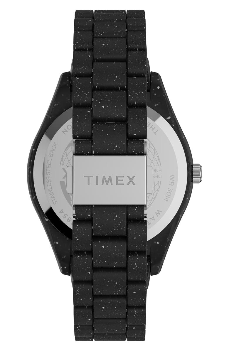 Timex® Legacy Ocean Recycled Plastic Bracelet Watch, 42mm | Nordstrom