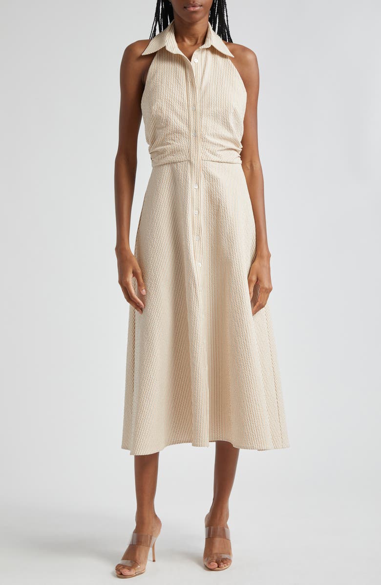 Veronica Beard Mackey Seersucker Shirtdress | Nordstromrack