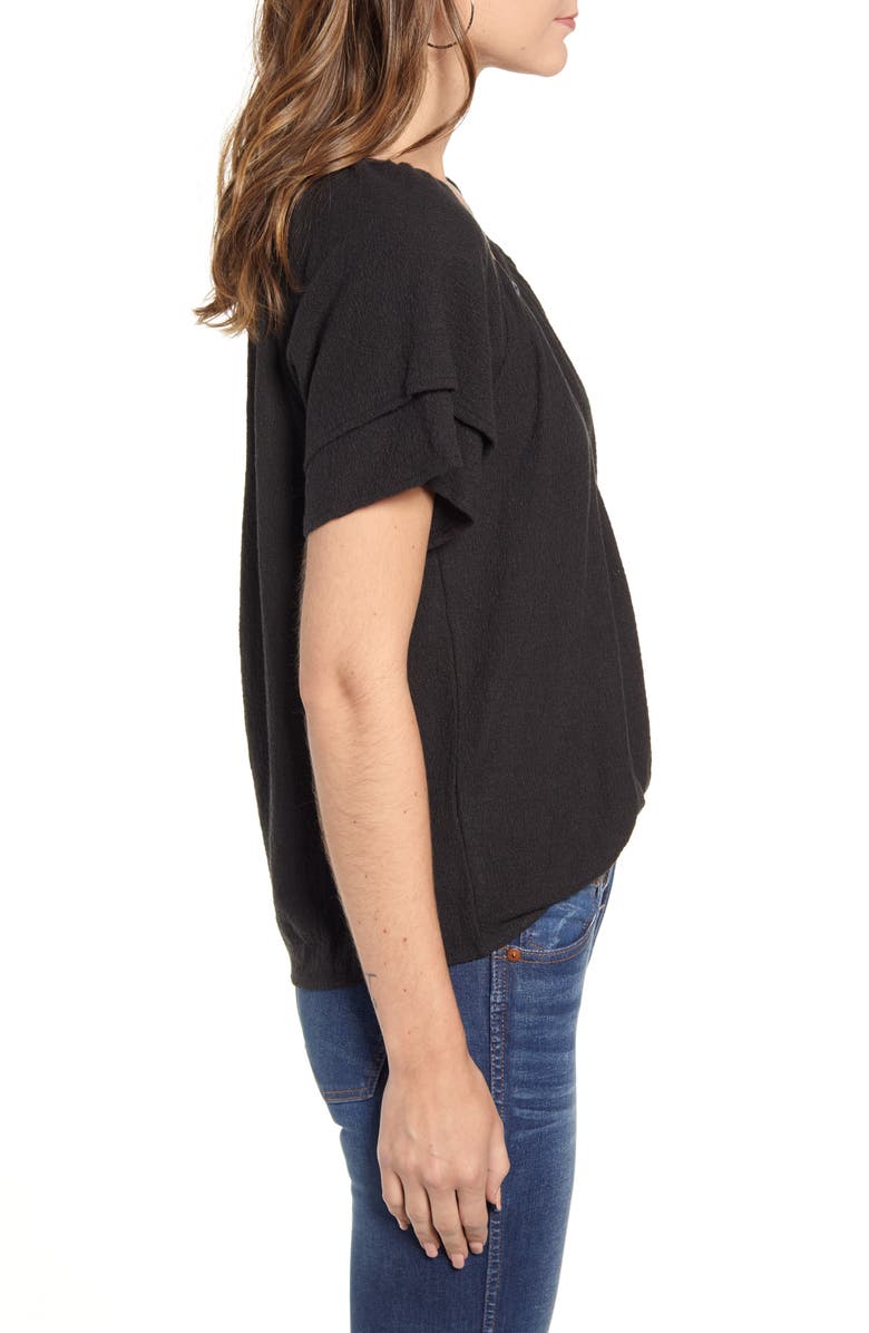Madewell Texture & Thread Tiered Sleeve Top | Nordstromrack