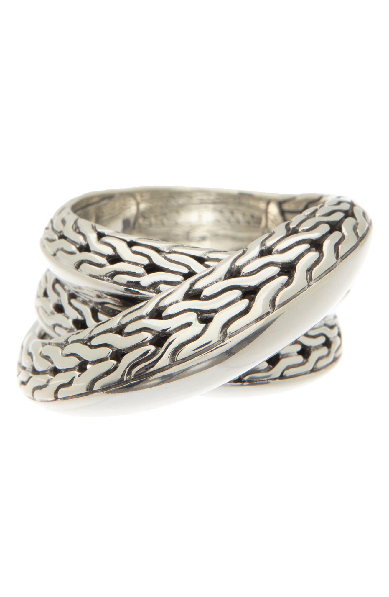 John Hardy Sterling Silver Classic Chain Wrap Ring | Nordstromrack