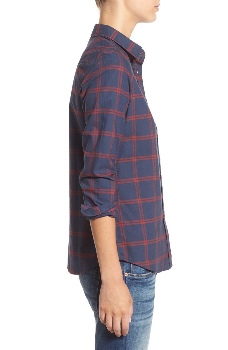 Rip Curl 'Willa' Plaid Flannel Shirt | Nordstrom