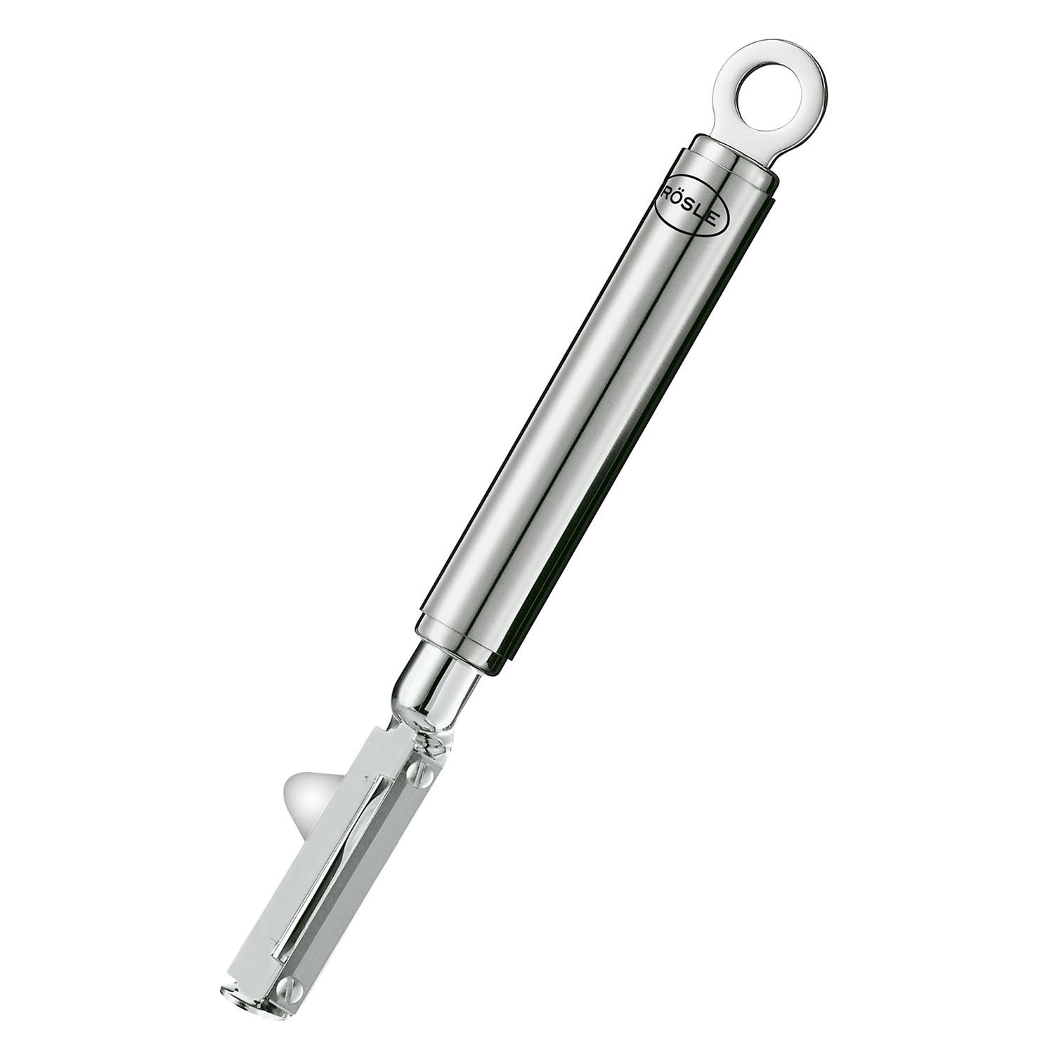 Rosle Stainless Steel Left Handed Swivel Vegetable Peeler, 7.5-Inch ...