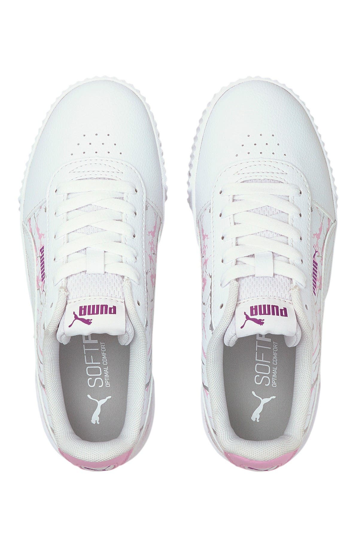 PUMA Carina Marble Glitter Sneaker | Nordstromrack