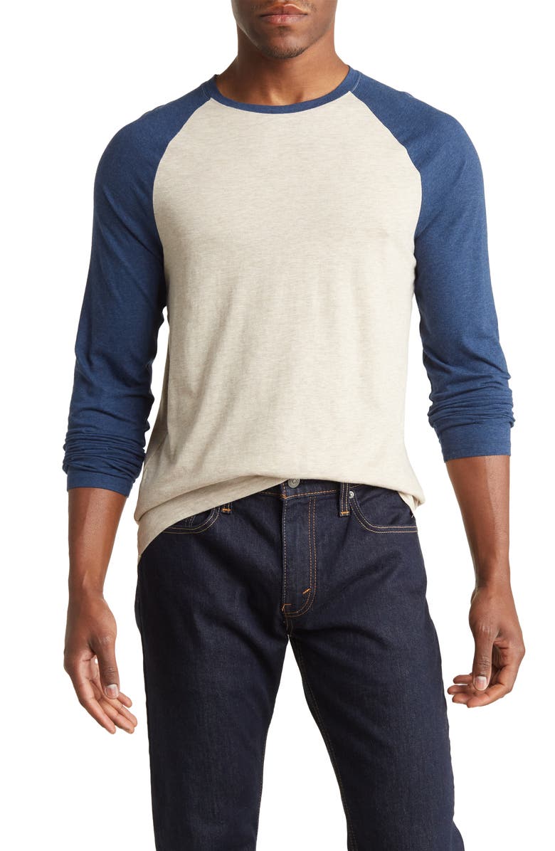 Abound Long Sleeve Heather Baseball Tee | Nordstromrack