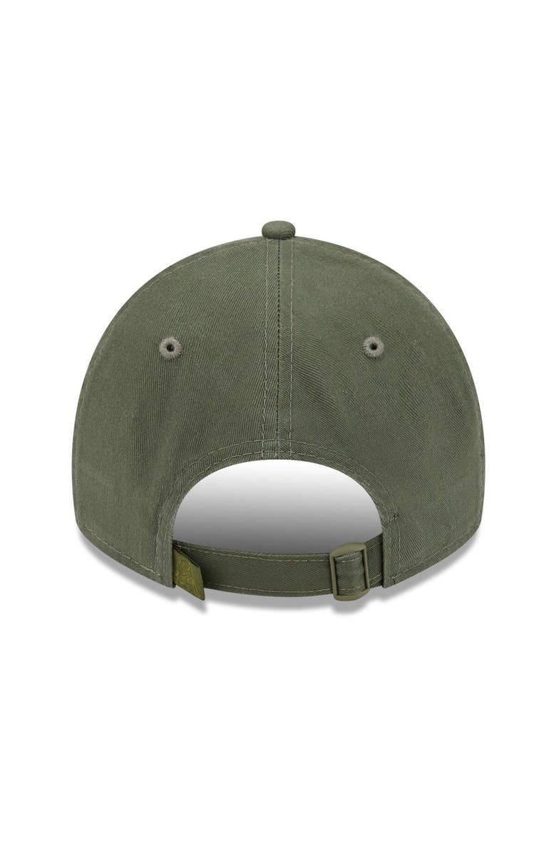 New Era Men's New Era Olive New England Patriots Historic Logo Core ...