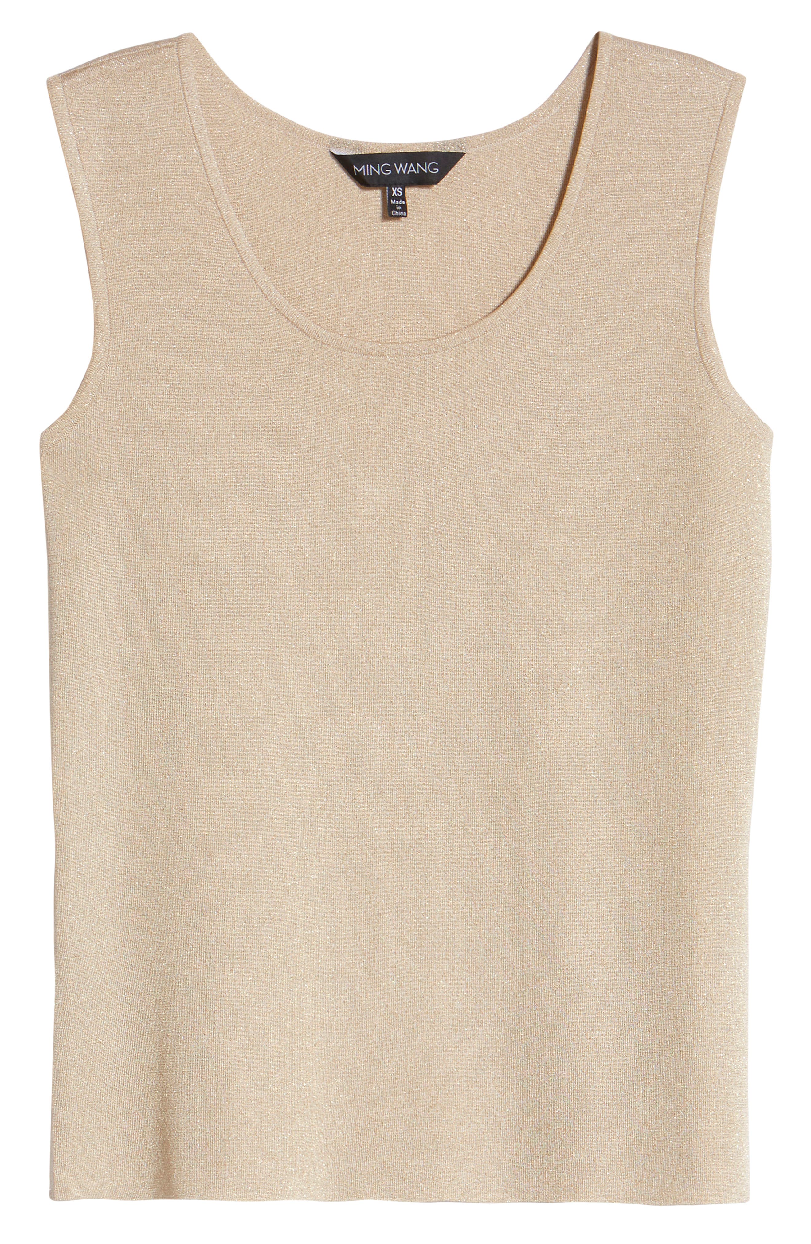 Ming Wang Scoop Neck Shell | Nordstrom