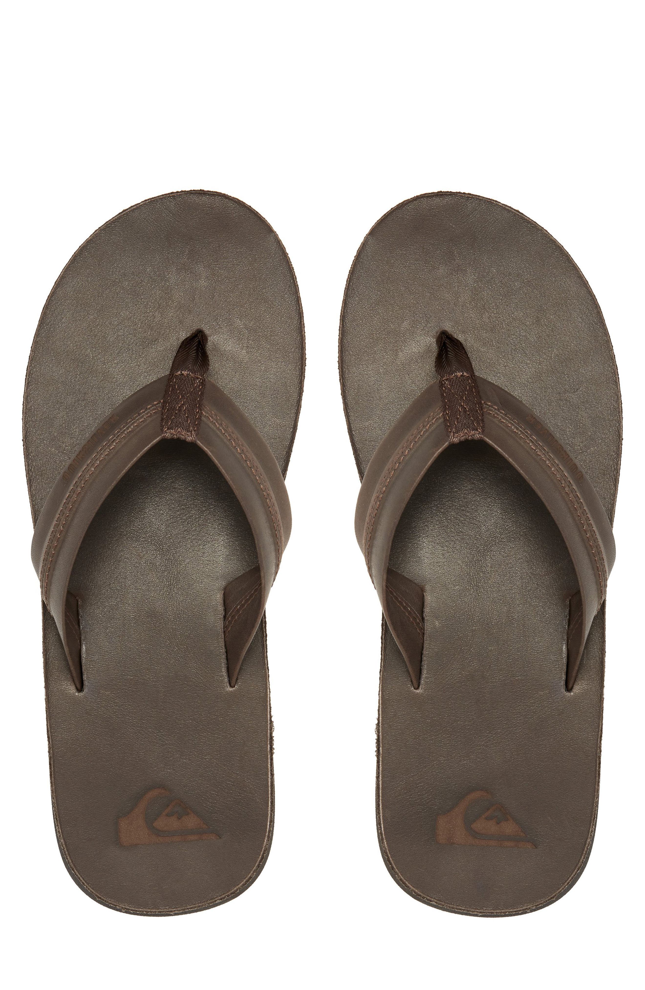 Quiksilver Carver Natural Flip Flop (Men) | Nordstrom