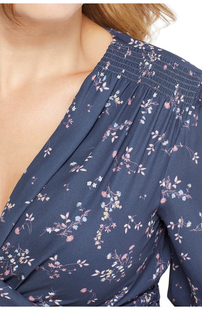 Gal Meets Glam Collection Kelsey Floral Wrap Over Dress | Nordstromrack