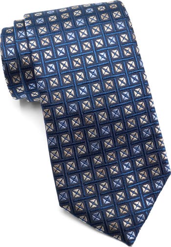 Duchamp Square Patterned Silk Tie | Nordstromrack