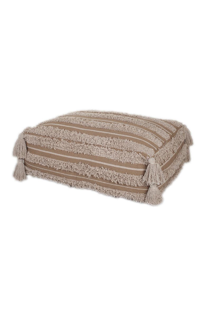 PARKLAND COLLECTION Houman Transitional Beige Pouf | Nordstromrack