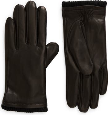 Vince Cashmere Lined Leather Gloves Nordstromrack