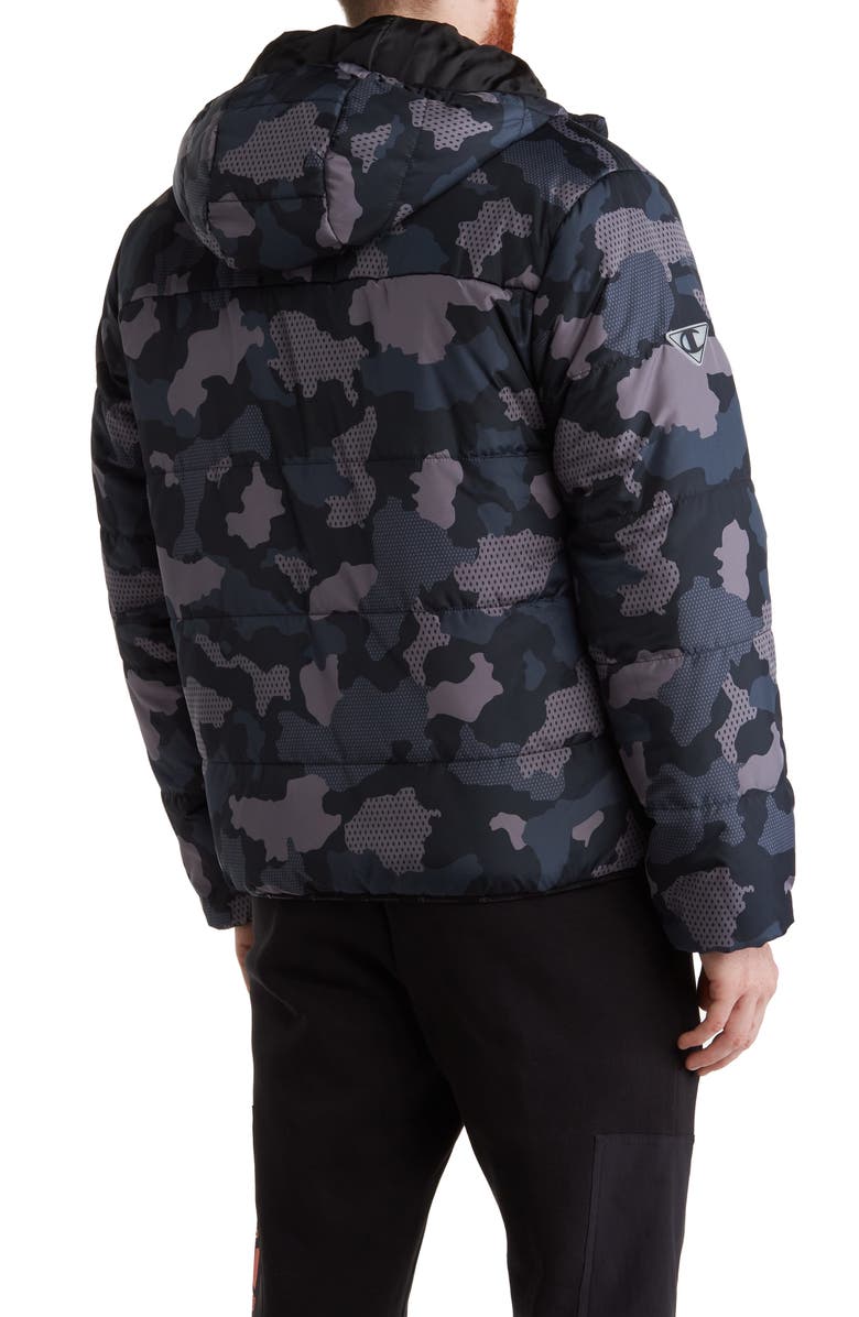 Champion Camo Print Hooded Puffer Jacket | Nordstromrack