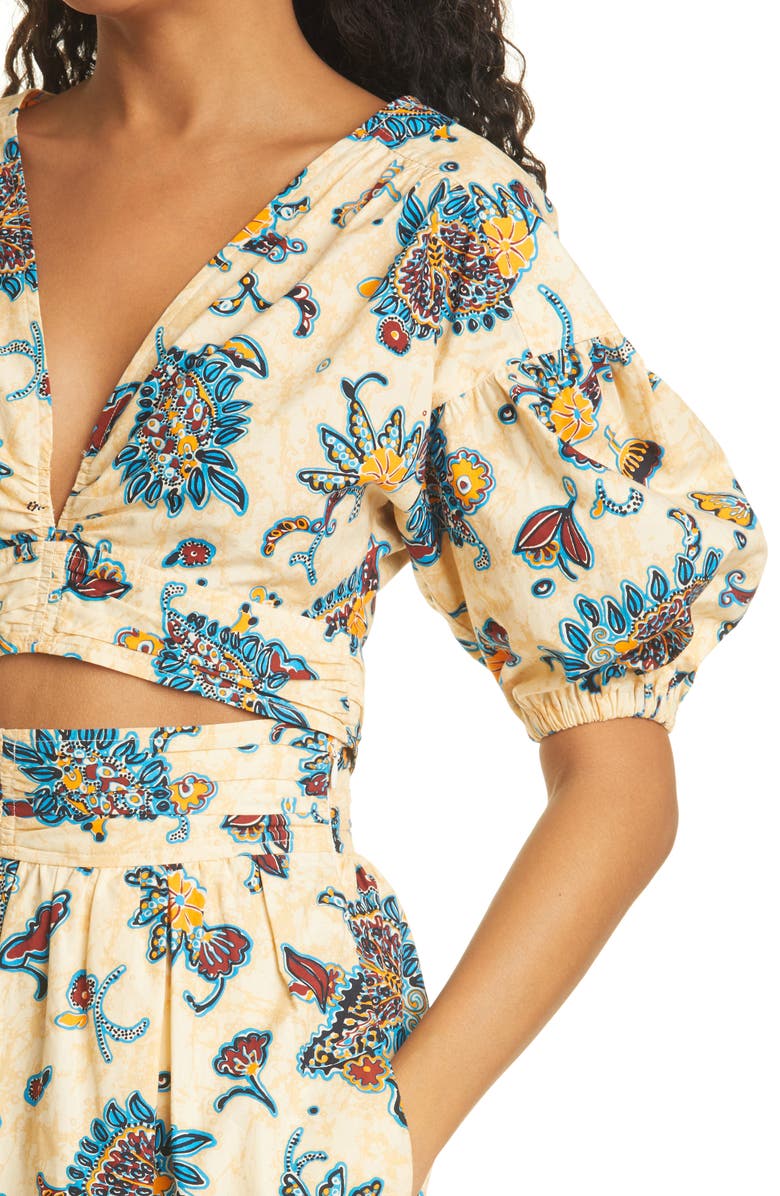 A.L.C. Rylan Floral Crop Top | Nordstromrack