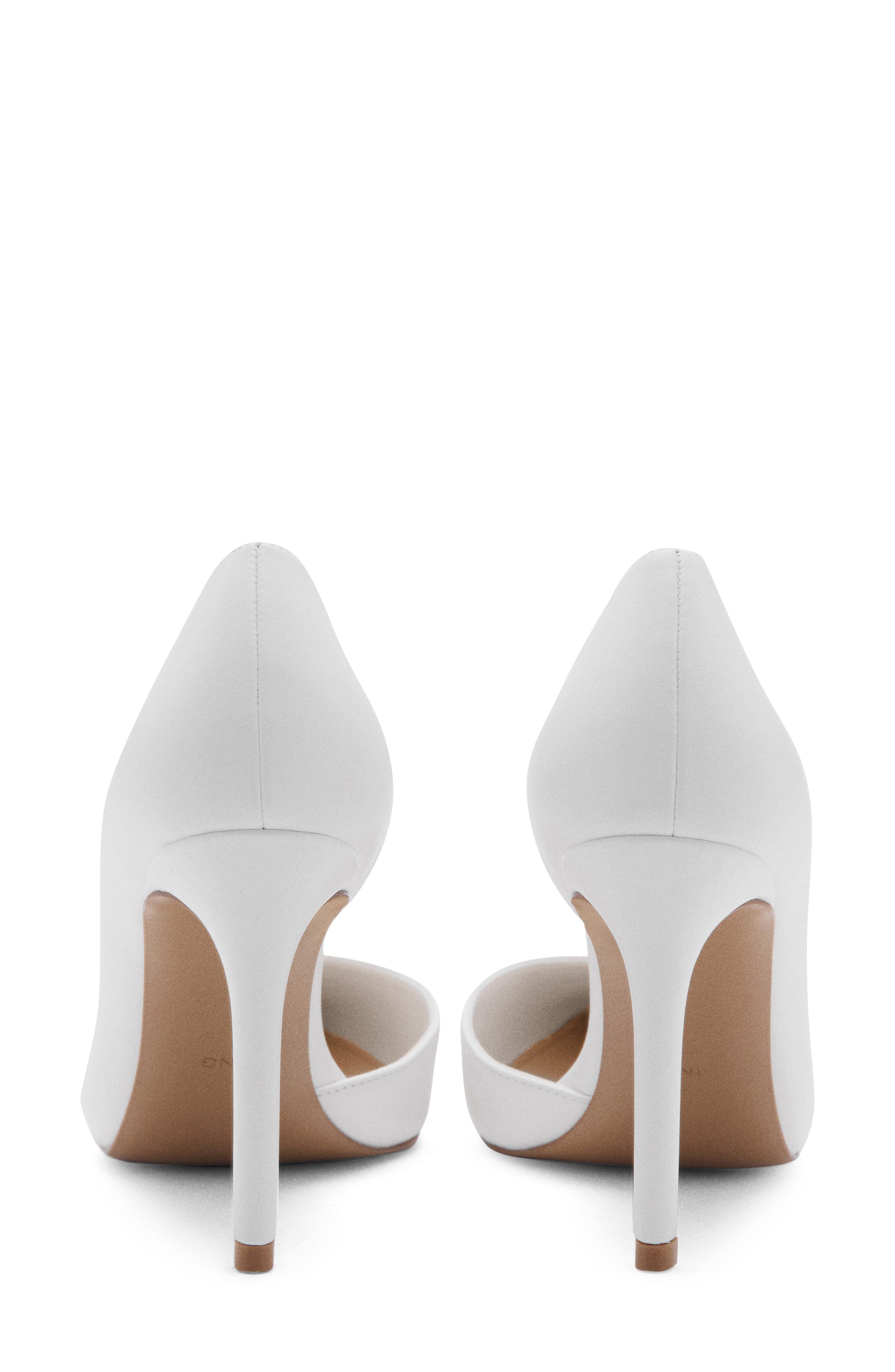 MANGO Audrey Half d'Orsay Pump (Women) | Nordstrom