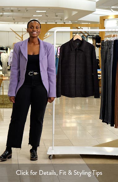 Vince Splittable Wool Blend Shirt Jacket | Nordstromrack
