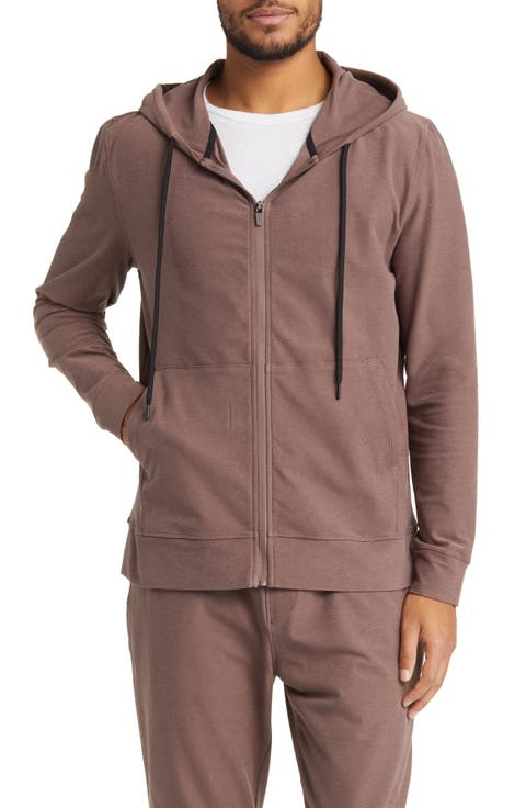 Men's Brown Zip Up Hoodies | Nordstrom Men's Brown Zip Up Hoodies | Nordstrom