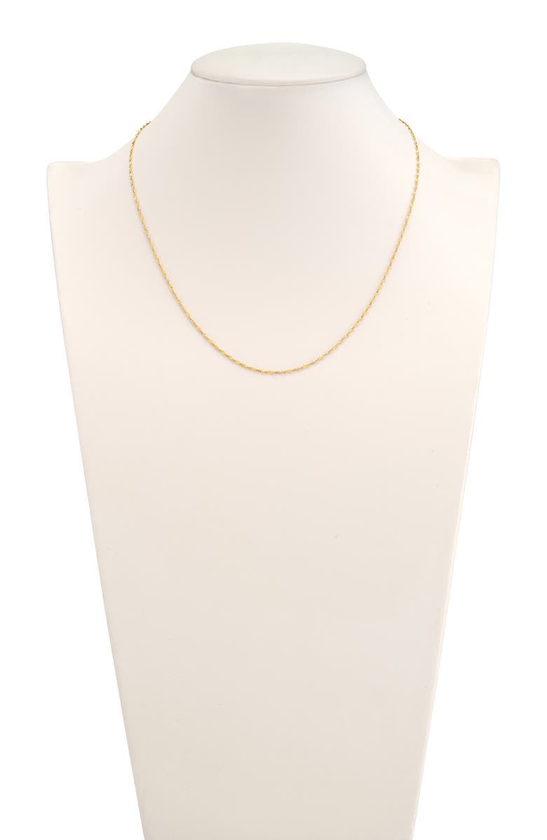 HAWLEY ST Two-Tone Twisted Dorica Chain Necklace | Nordstromrack