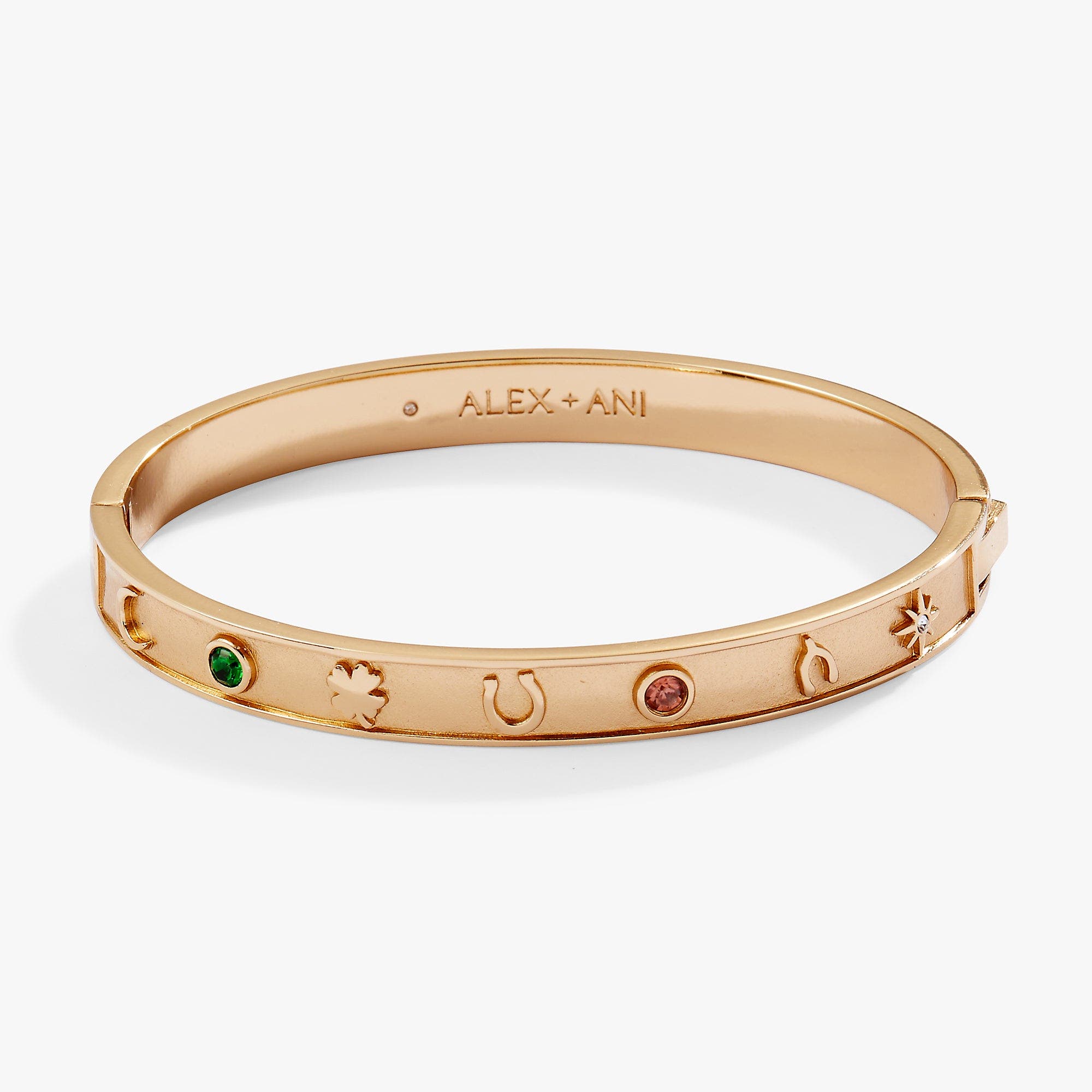 Alex and Ani Lucky Hinge Bangle Bracelet | Nordstrom