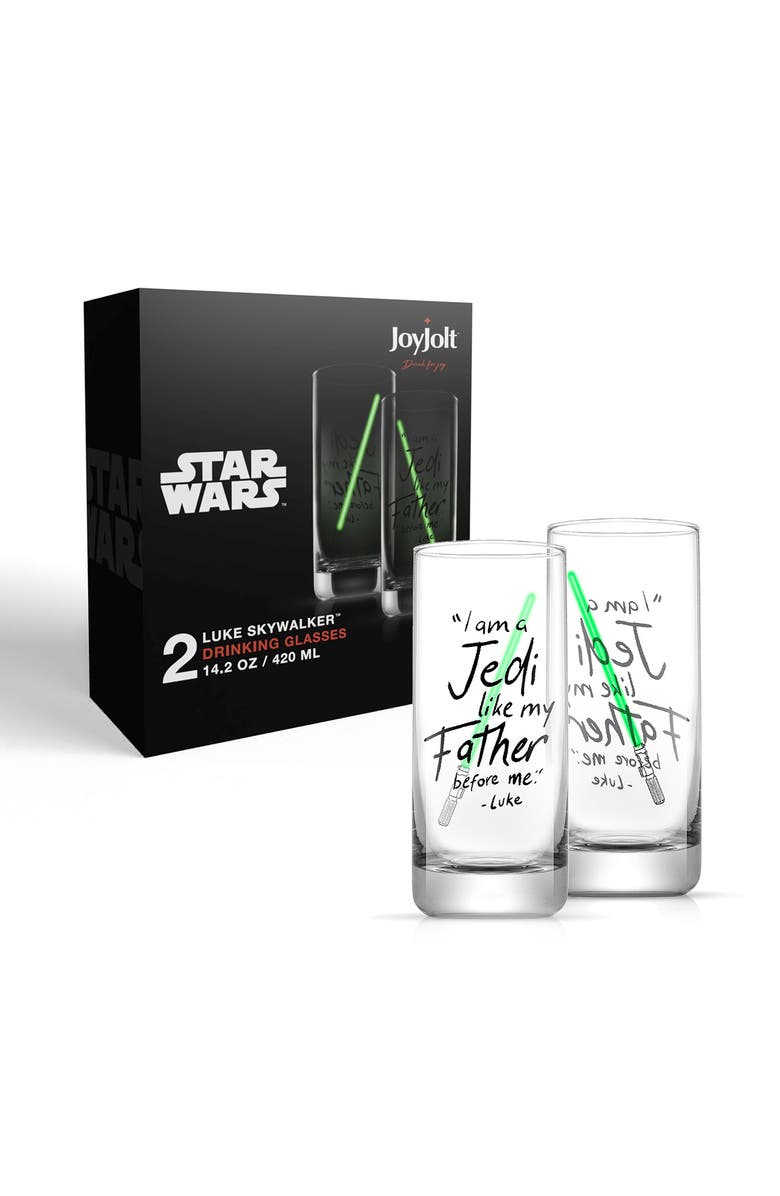 JoyJolt Lightsaber Tall Drinking Glassware - Set of 2 | Nordstromrack