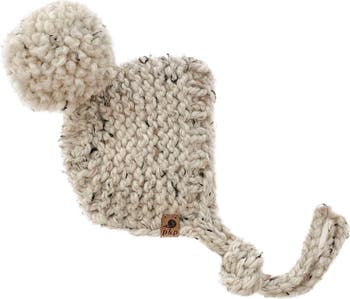 PINE + POPPY Willow Pompom Bonnet | Nordstrom