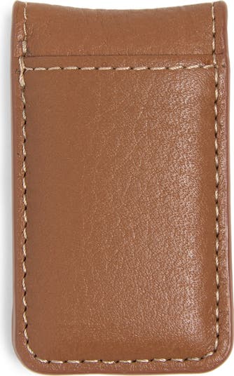 Johnston & Murphy Leather Magnetic Money Clip | Nordstromrack