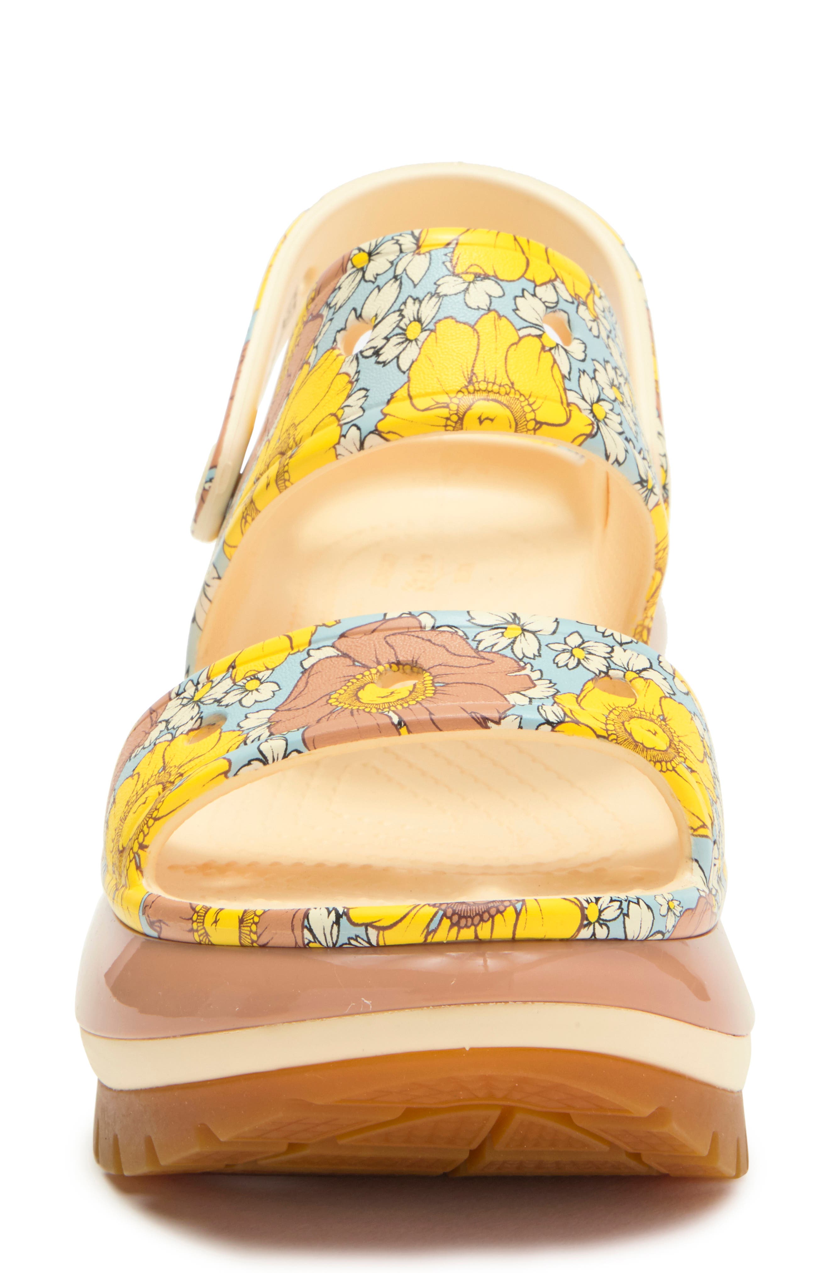 CROCS Mega Crush Retro Floral Sandal (Women) | Nordstromrack