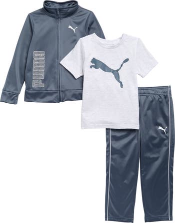 PUMA Kids' 3-Piece T-Shirt, Joggers & Jacket Set | Nordstromrack