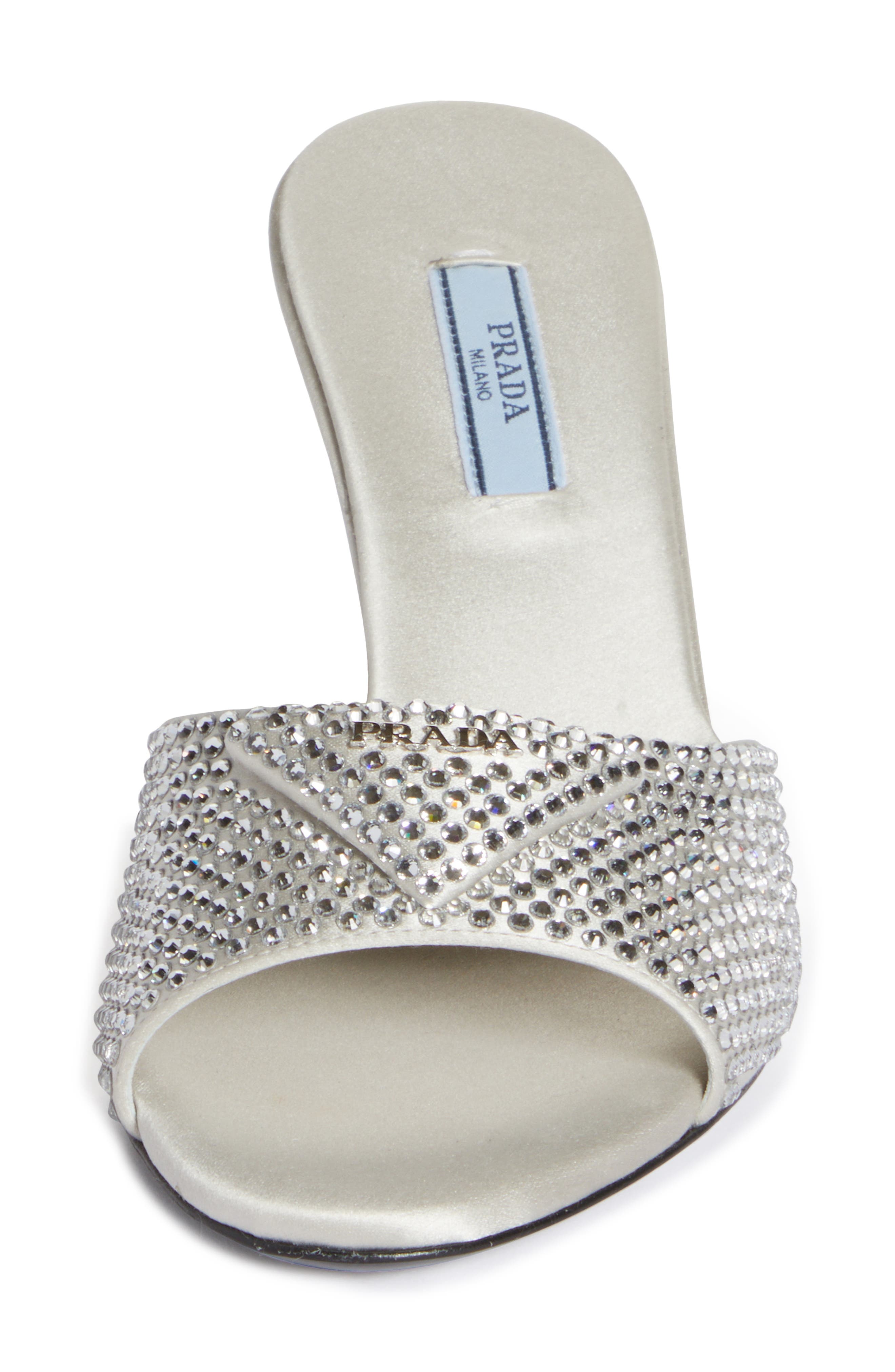 Prada Modellerie Crystal Slide Sandal (Women) | Nordstromrack
