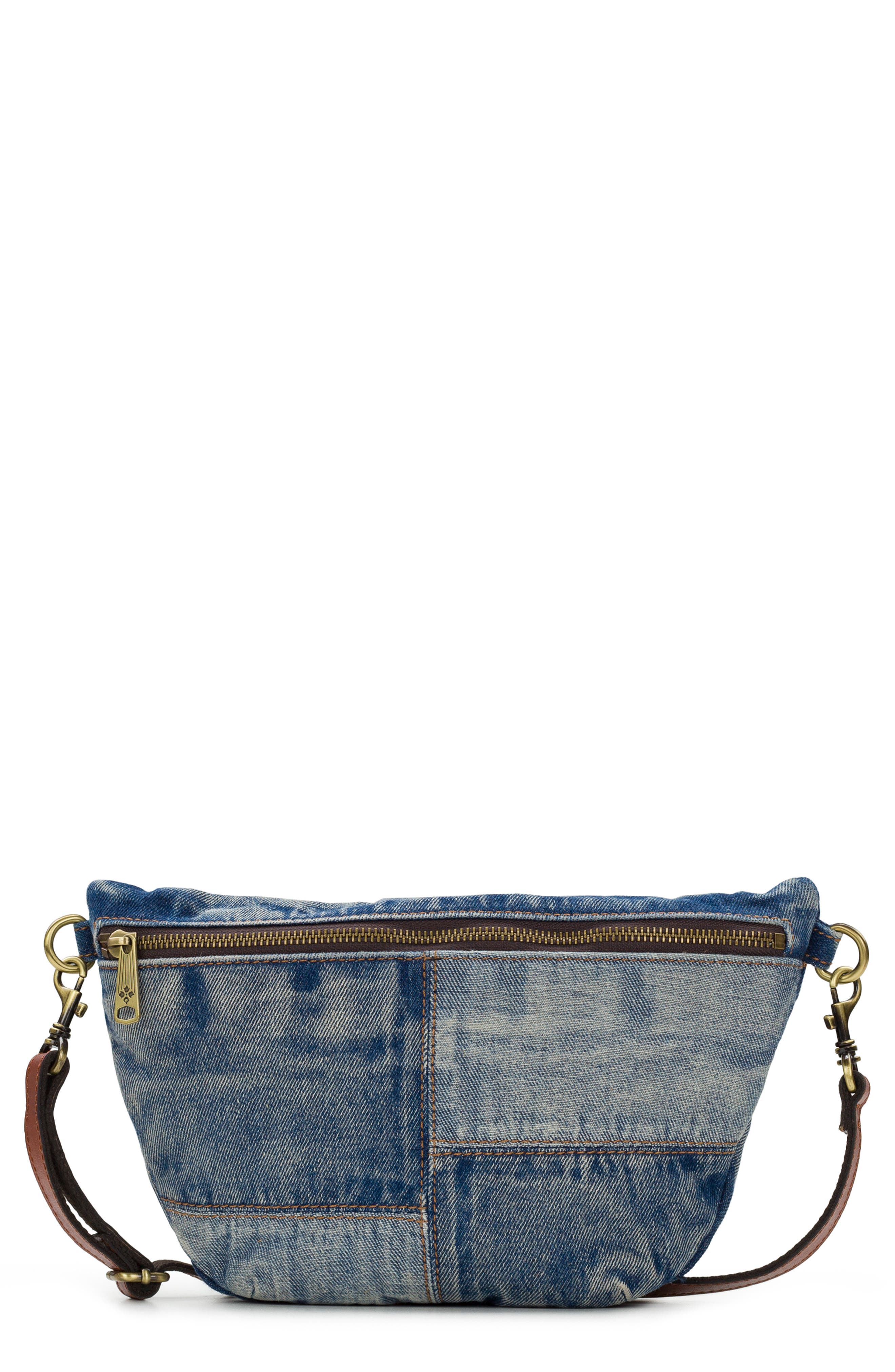 Patricia Nash Tinchi Denim Patchwork Belt Bag | Nordstromrack