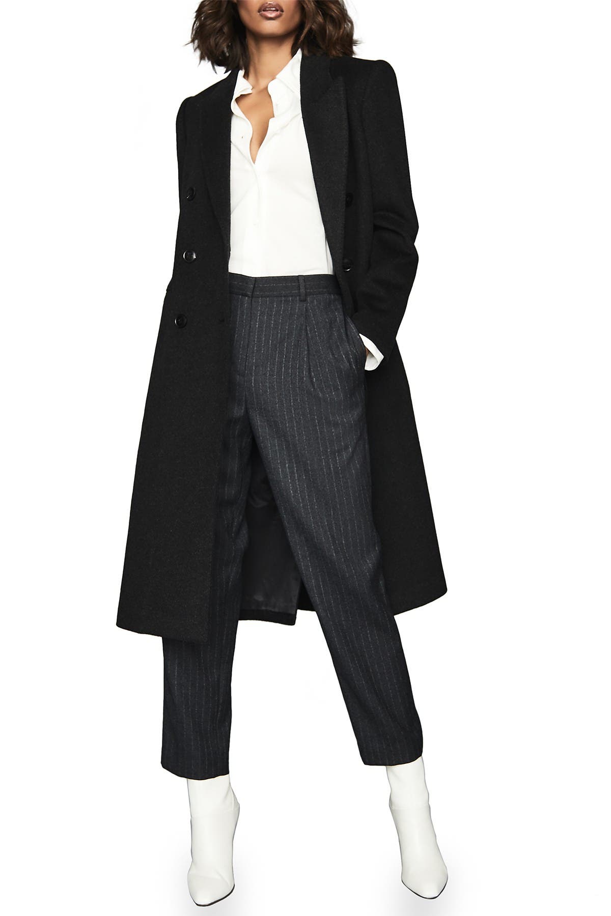 Reiss Maddie Long Line Coat | Nordstromrack