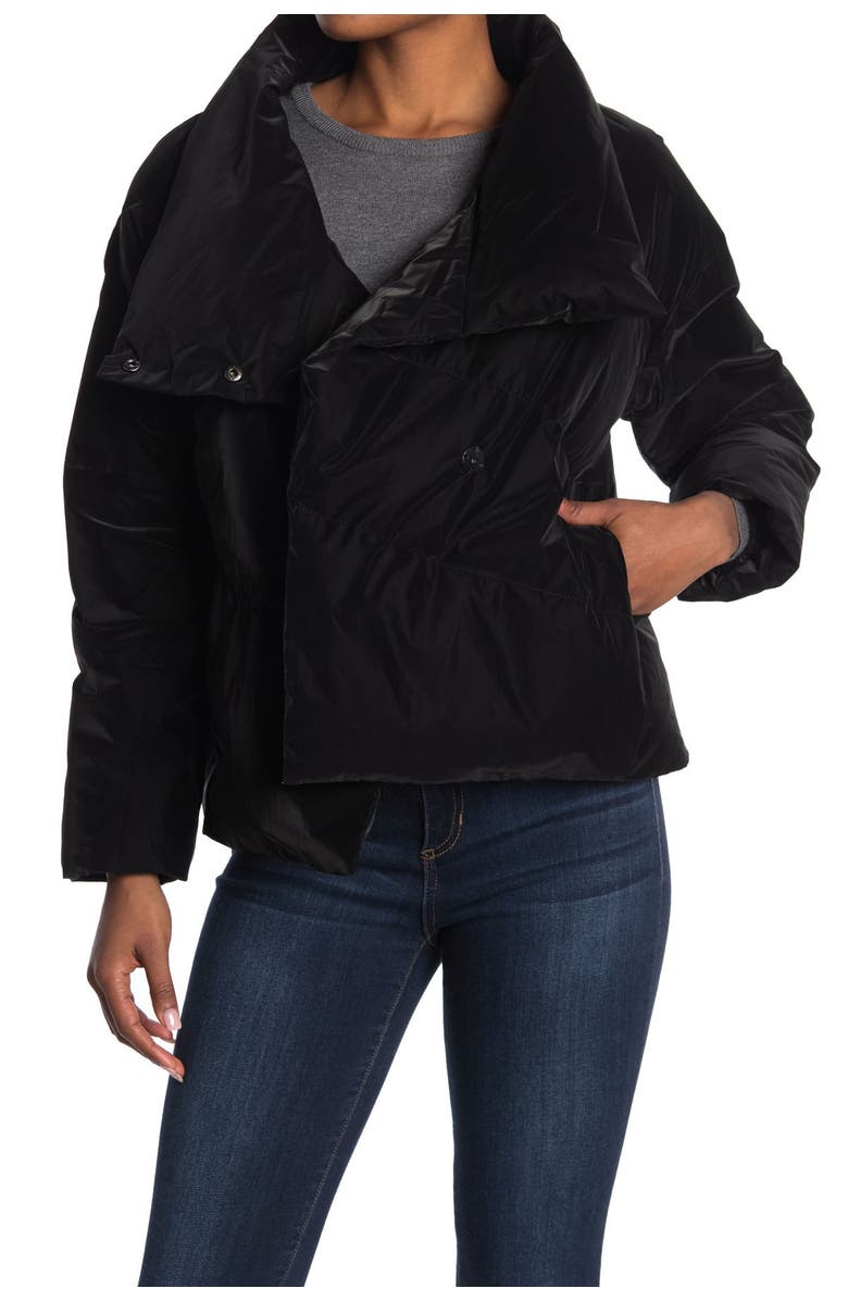 Elodie Asymmetrical Zip Puffer Coat | Nordstromrack
