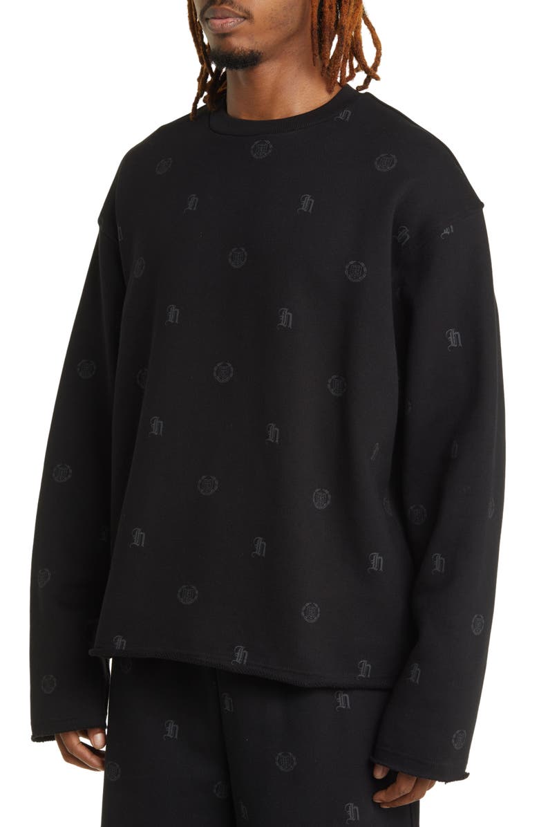 HONOR THE GIFT Crest Print Cotton Sweatshirt | Nordstromrack
