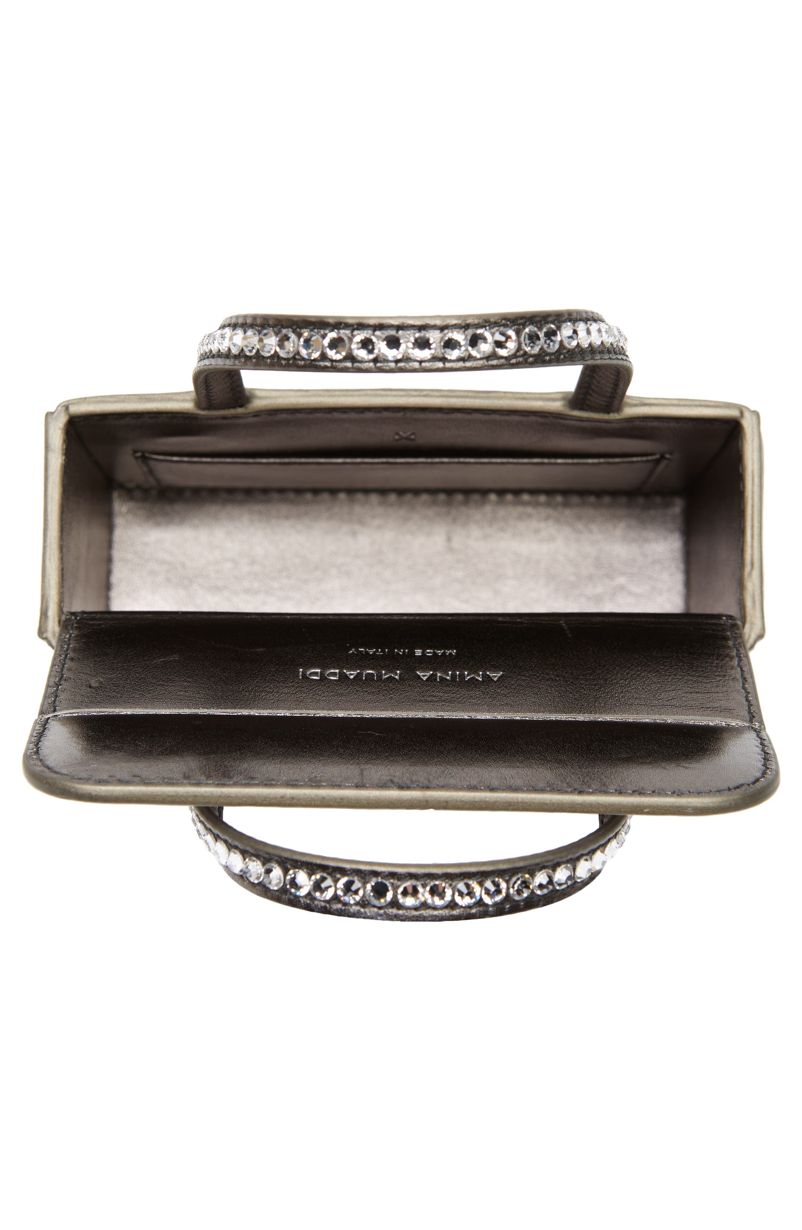 Amina Muaddi Superamini Gilda Top Handle Bag | Nordstrom