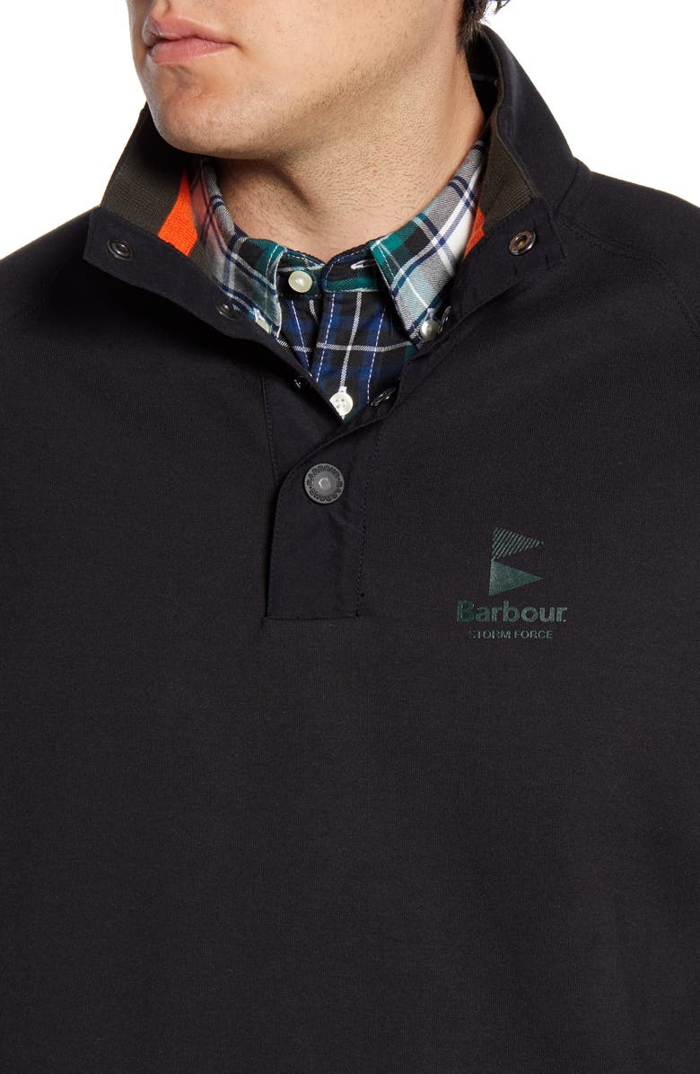 Barbour Cromer Half Snap Pullover | Nordstrom