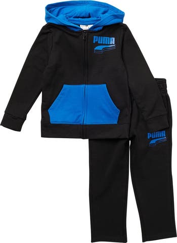 PUMA Colorblock Hoodie & Pants 2-Piece Set | Nordstromrack