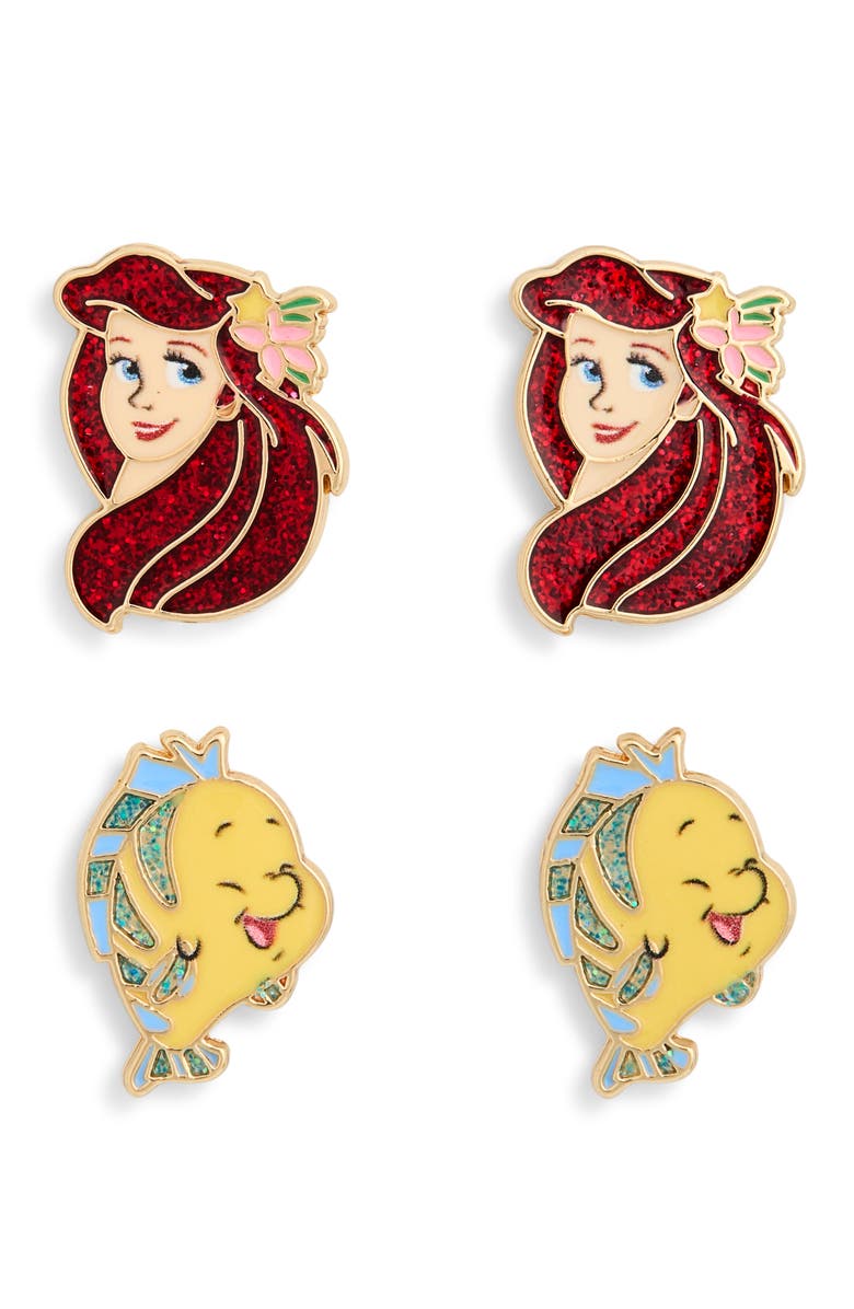 BaubleBar x Disney® Ariel Set of 2 Assorted Stud Earrings | Nordstromrack