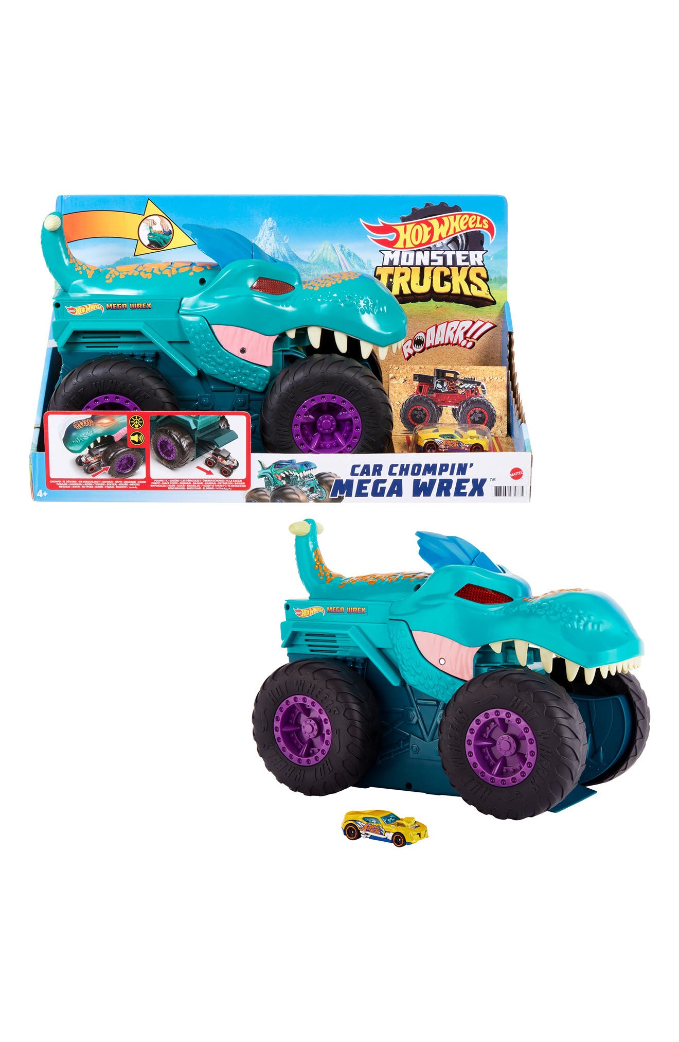Mattel Car Chompin' Mega Wrex Truck | Nordstromrack