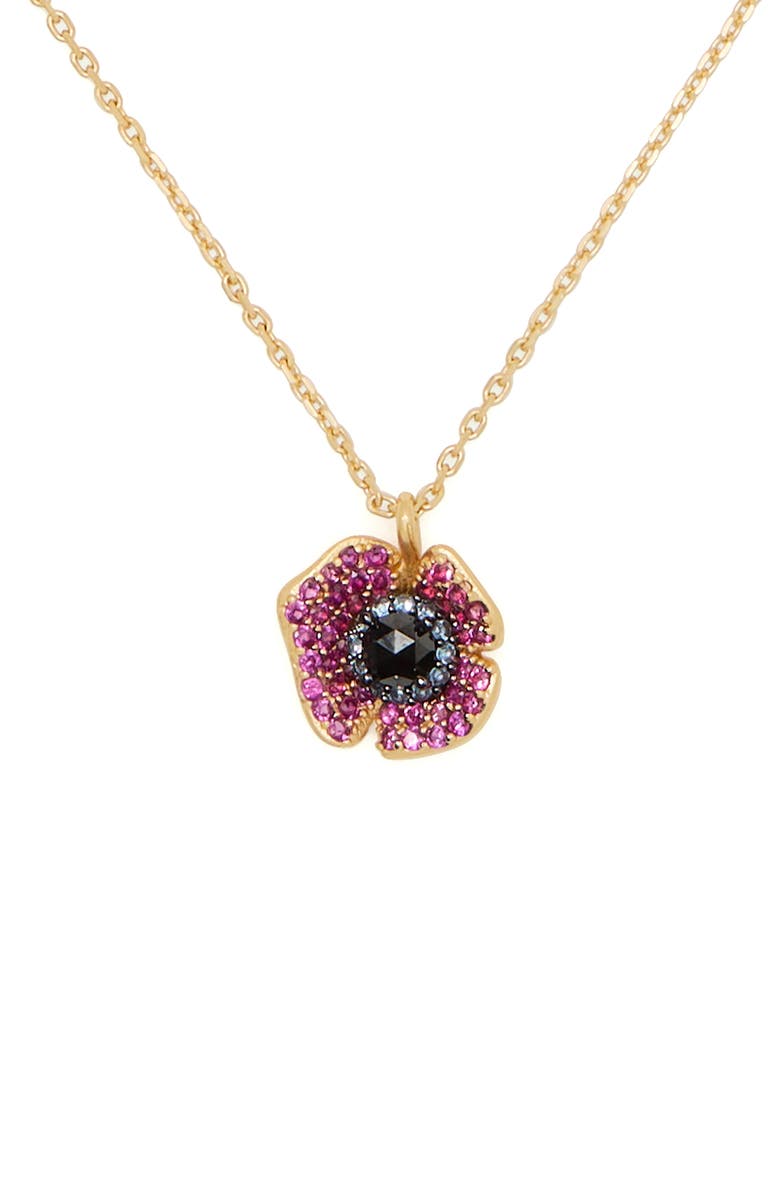 Kate Spade New York poppy power mini pendant necklace | Nordstrom