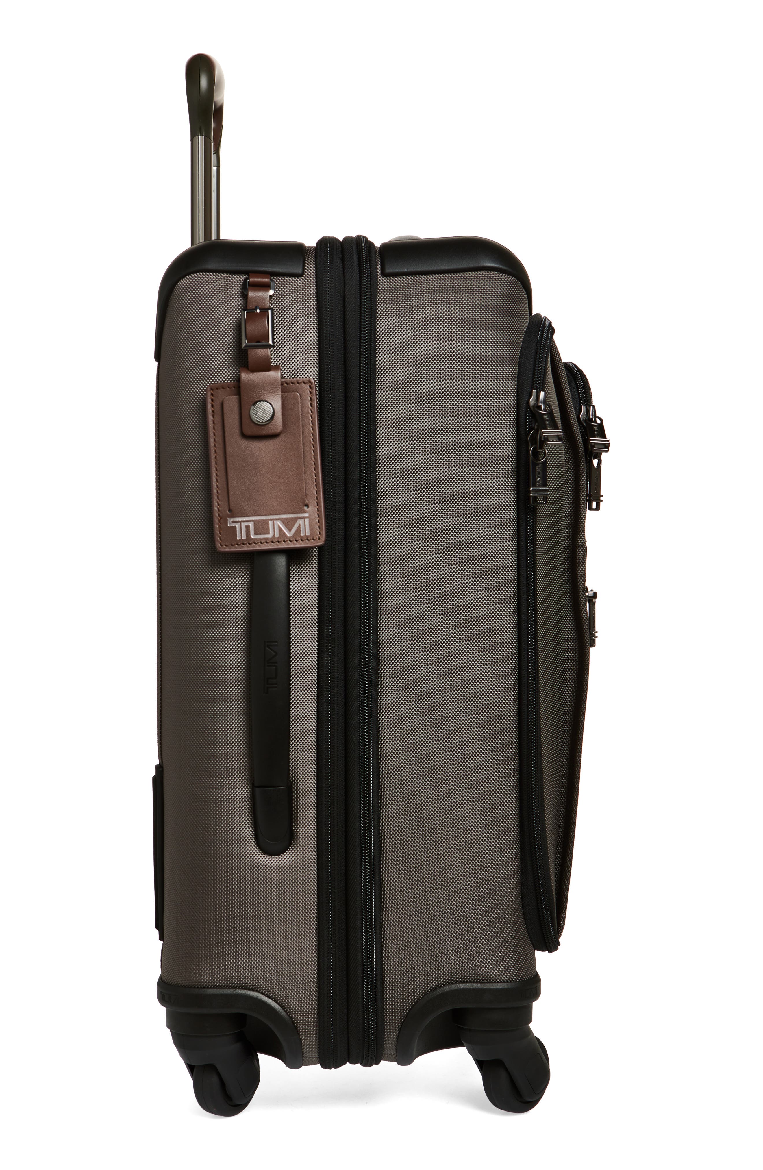 TUMI Alpha Bravo International Front Lid Expandable 4-Wheeled Carry-On ...