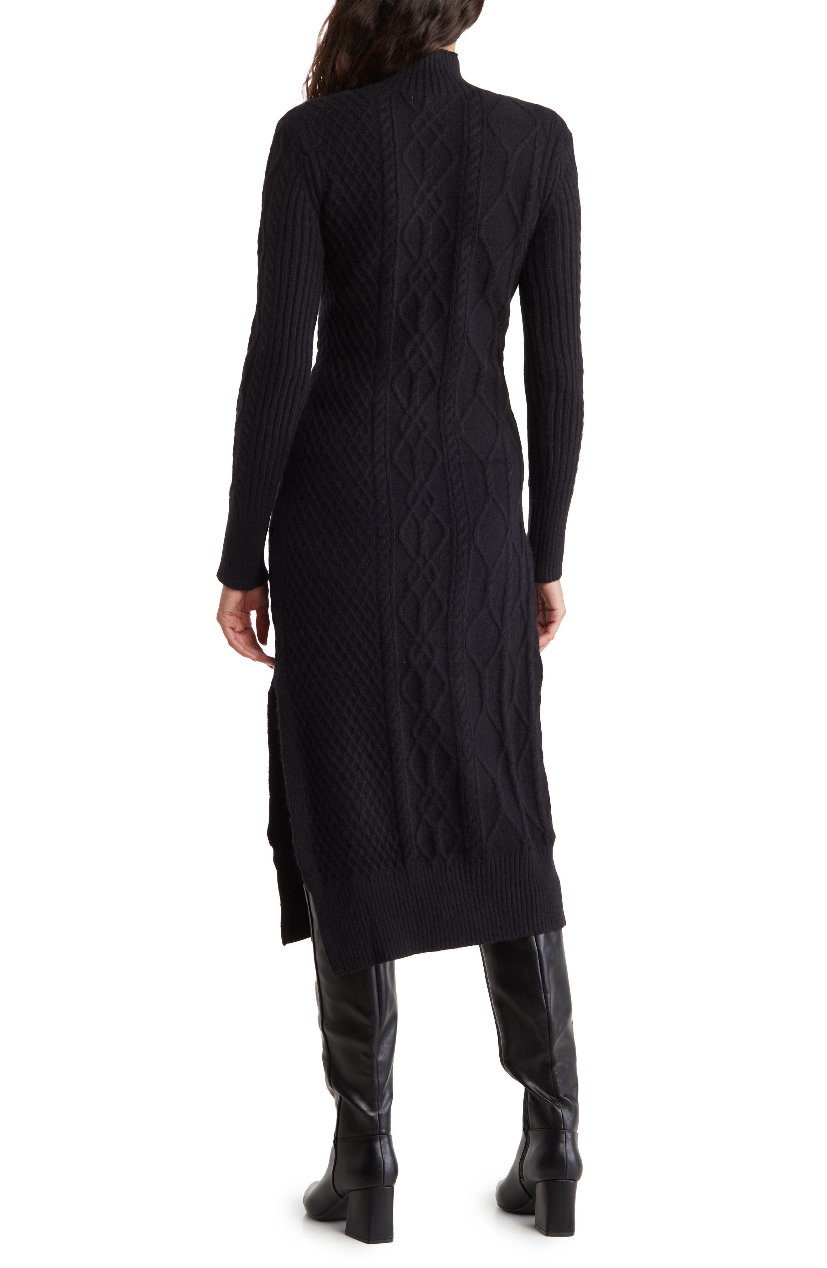 STITCHDROP Okemo Cable Knit Sweater Dress | Nordstromrack