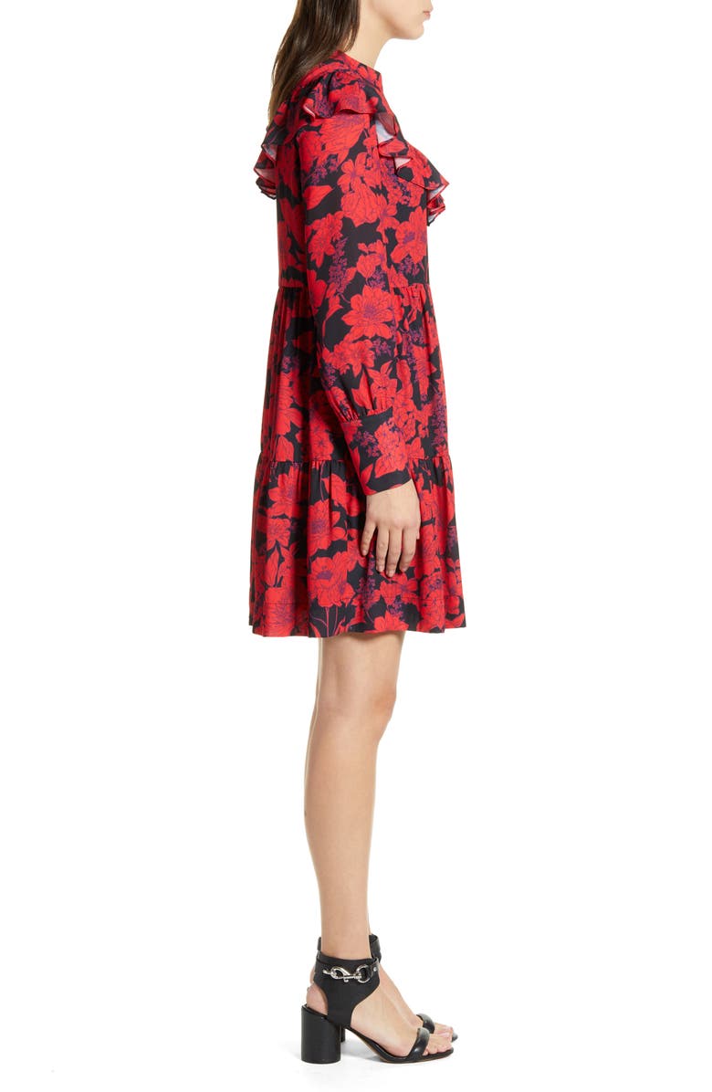 Rebecca Minkoff Margaret Ruffle Long Sleeve Dress | Nordstromrack
