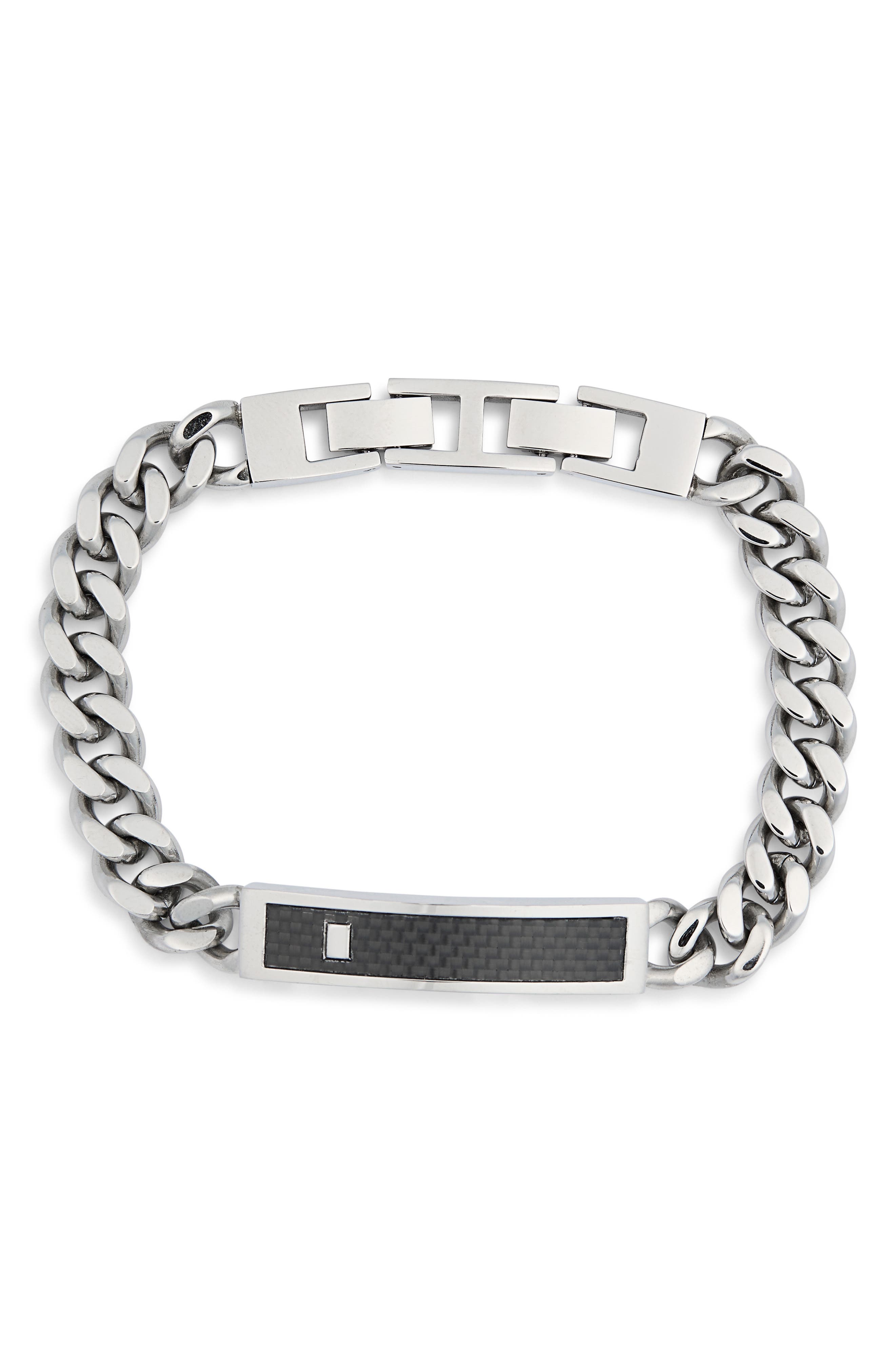 AMERICAN EXCHANGE Men's Stainless Steel Chain Bracelet | Nordstromrack