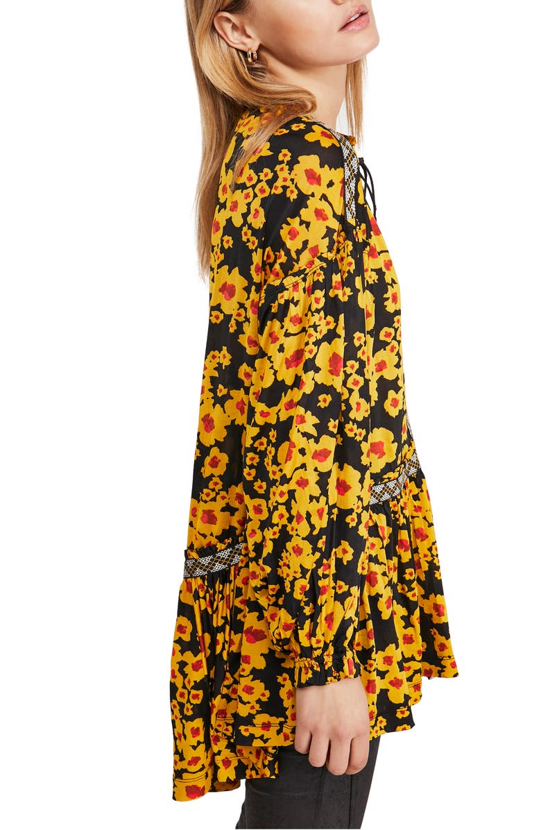 Free People Love Letter Floral Print Tunic | Nordstromrack