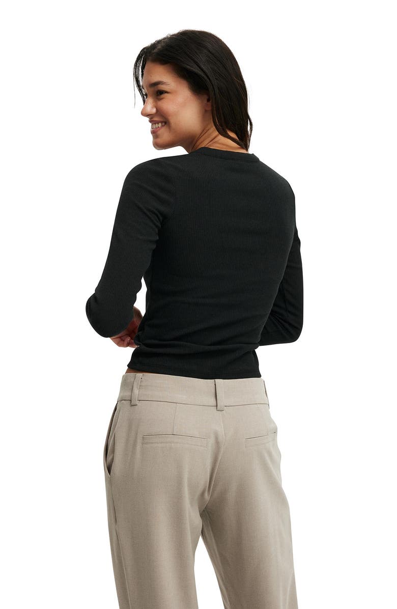 Cotton On Women's Ryan Henley Long Sleeve | Nordstrom